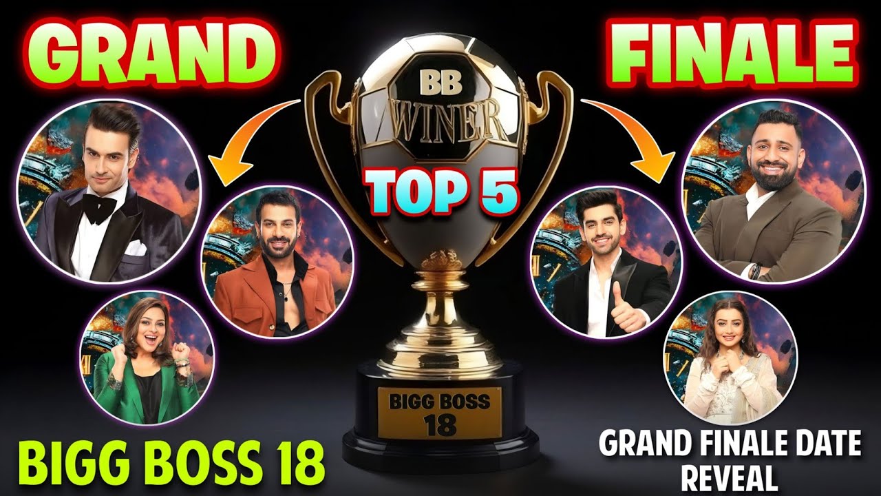 Bigg Boss 18 : Winner Predictions & Top 5 Finalists Contestants | BB18 ...