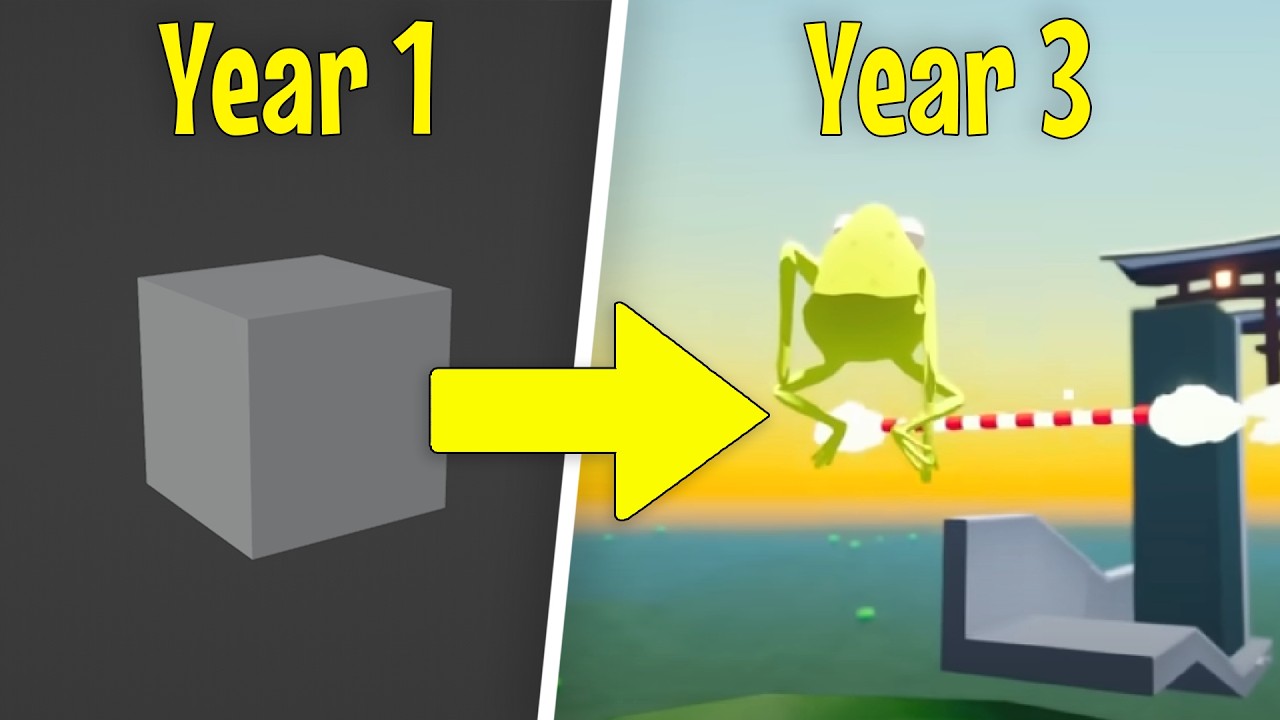 3 Years of Gamedev in 10 minutes - YouTube