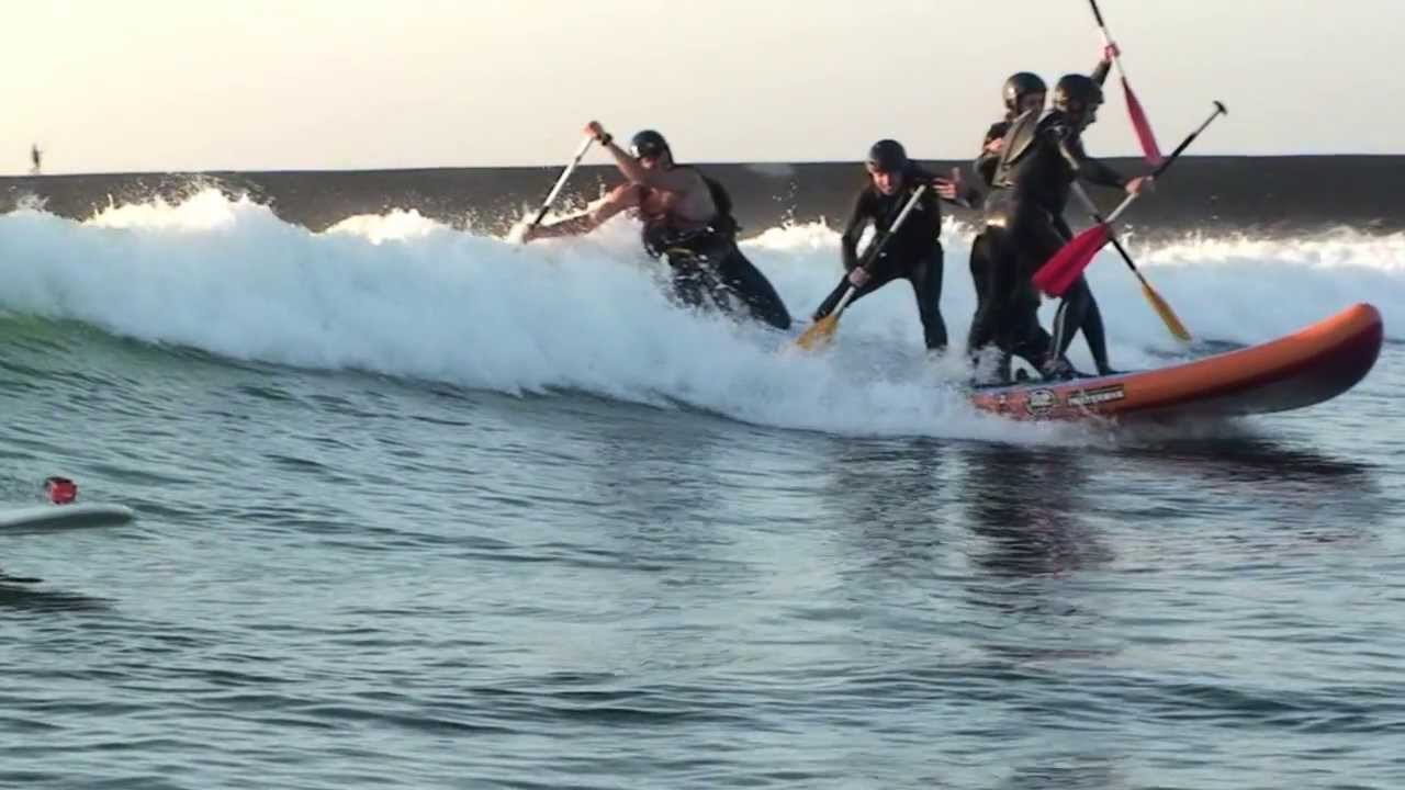 Wave rafting, ralenti surf et gamelle.... - YouTube