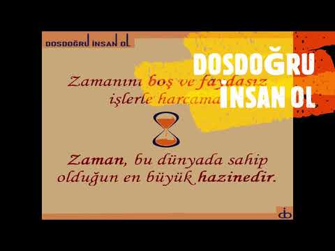 Zamanını boşa harcama