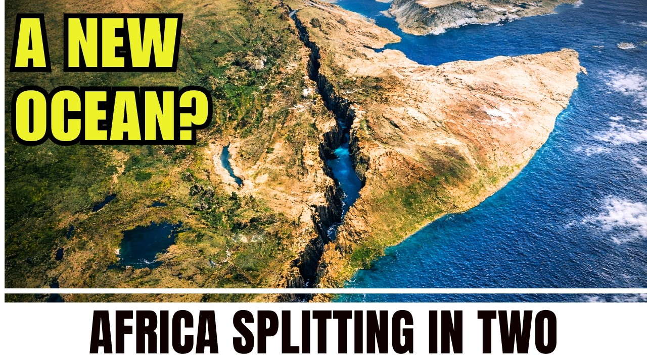 A New Ocean Is Forming as Africa Begins to Split Apart - YouTube