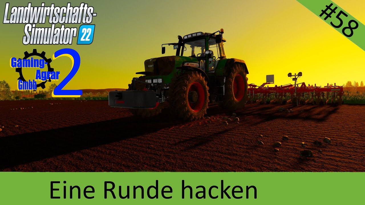LS22 Agrar GmbH 2 || Folge 58 || Eine Runde hacken - YouTube