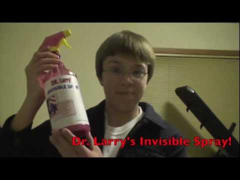 Dr. Larry's Invisible Spray - YouTube