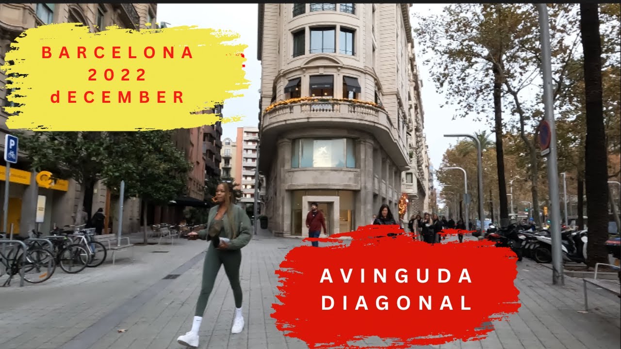 Barcelona, Avenida Diagonal - YouTube