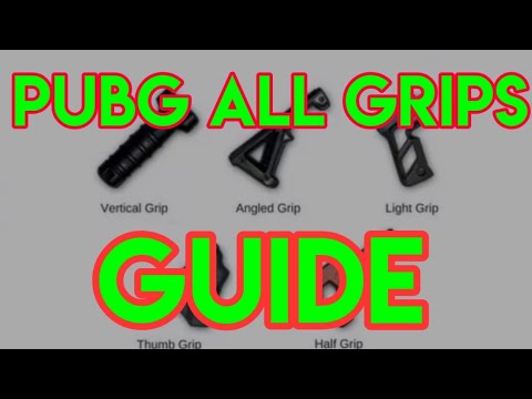 PUBG mobile all grips guide in one video - YouTube