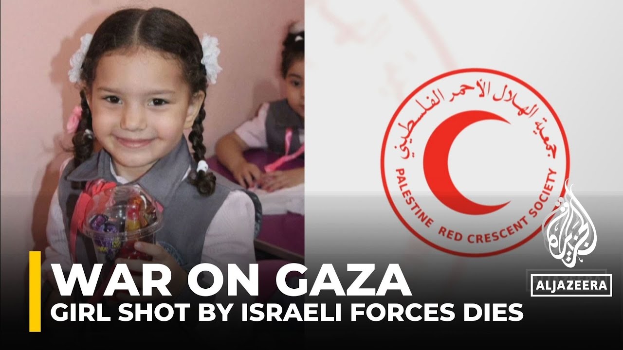 Palestinian girl shot by Israeli forces dies in Gaza city ambush: Red ...
