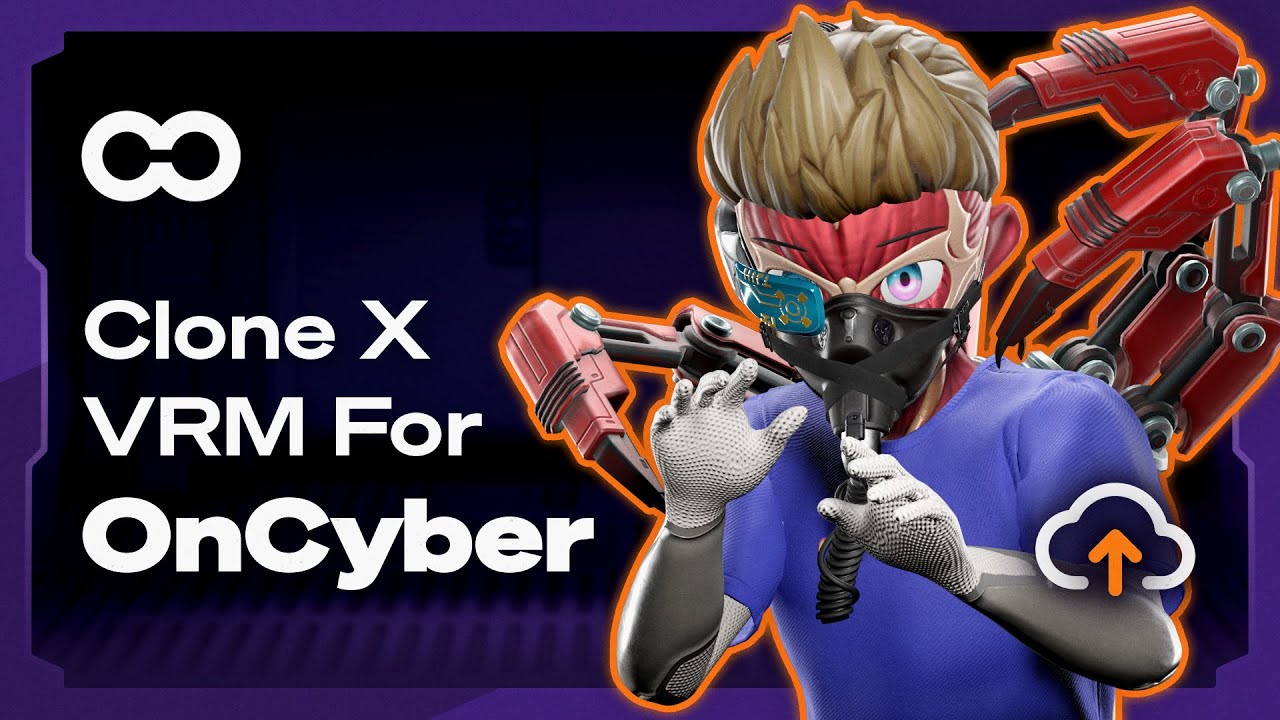 How to make your Clone X VRM for OnCyber - YouTube