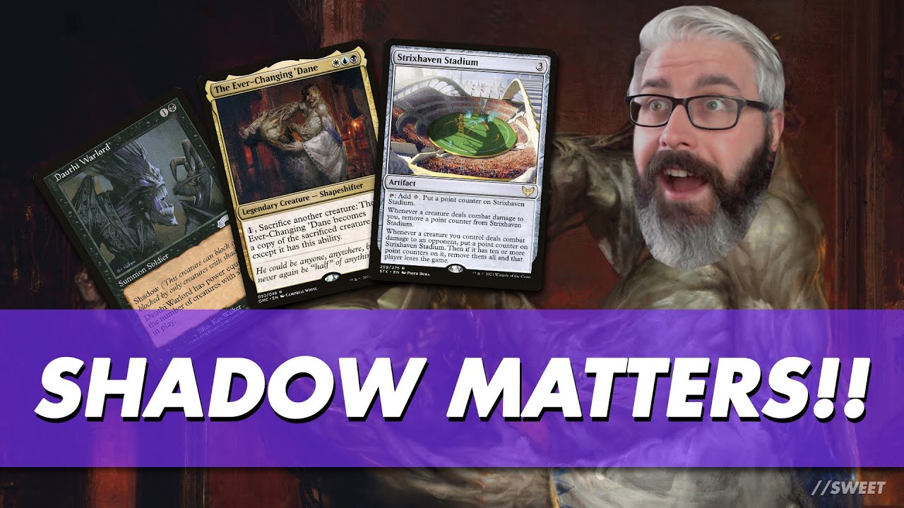 My Shadow Matters Commander Deck #magicthegathering - YouTube