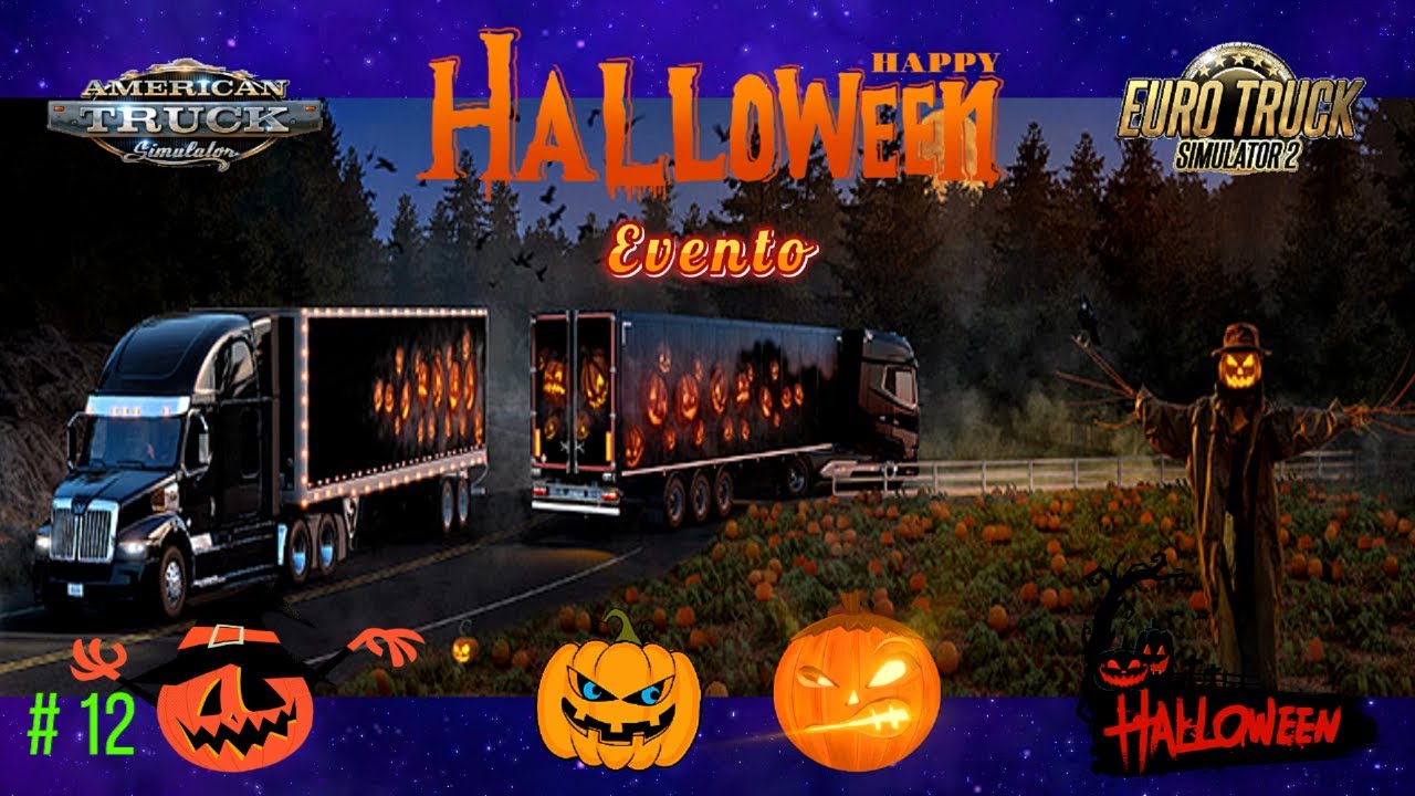 🚚 Ep.12-ATS (1.45) Evento Halloween, Primera carga - YouTube