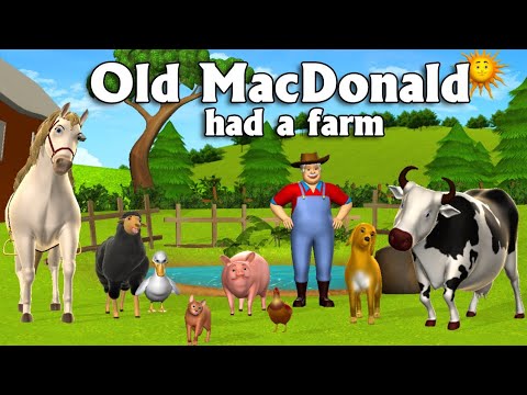 Old MacDonald | Animals Guessing Game! | Noodle & Pals - YouTube