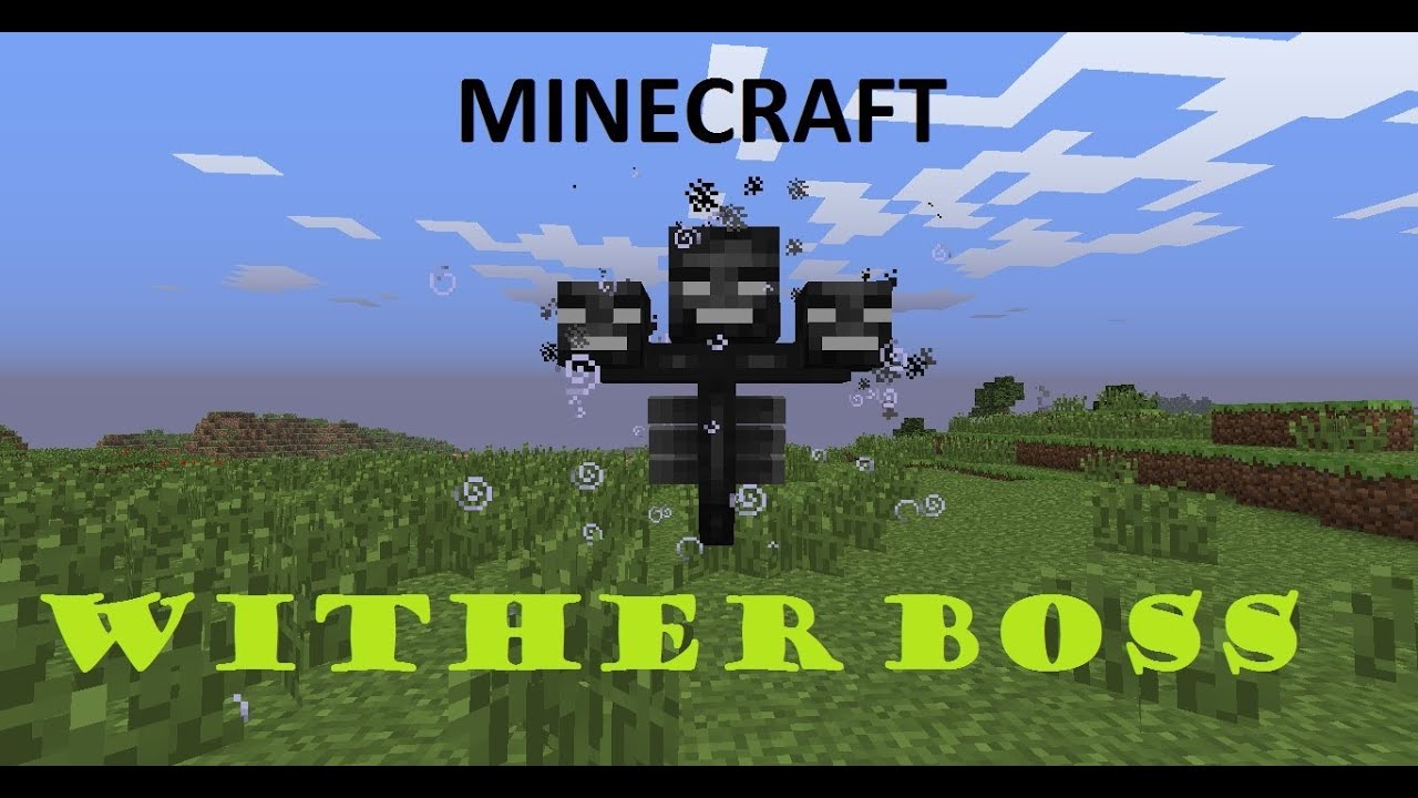 Minecraft Special - Wither Boss Confrontation - YouTube