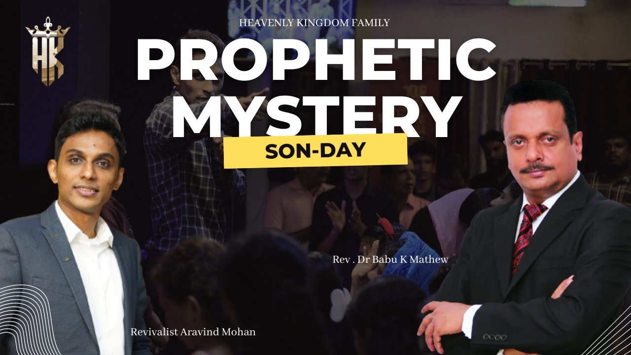 🔴LIVE SONDAY CELEBRATION || Rev . Dr Babu K Mathew || Revivalist Aravind Mohan || Heavenly ...