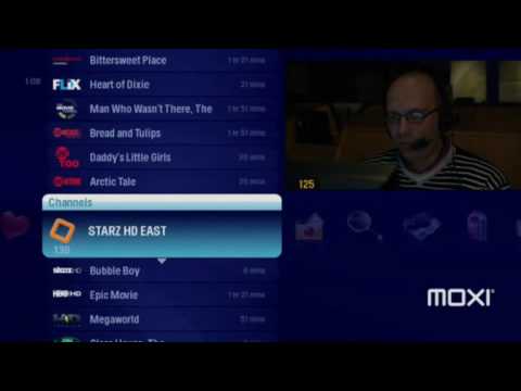Moxi HD DVR - Navigation - YouTube