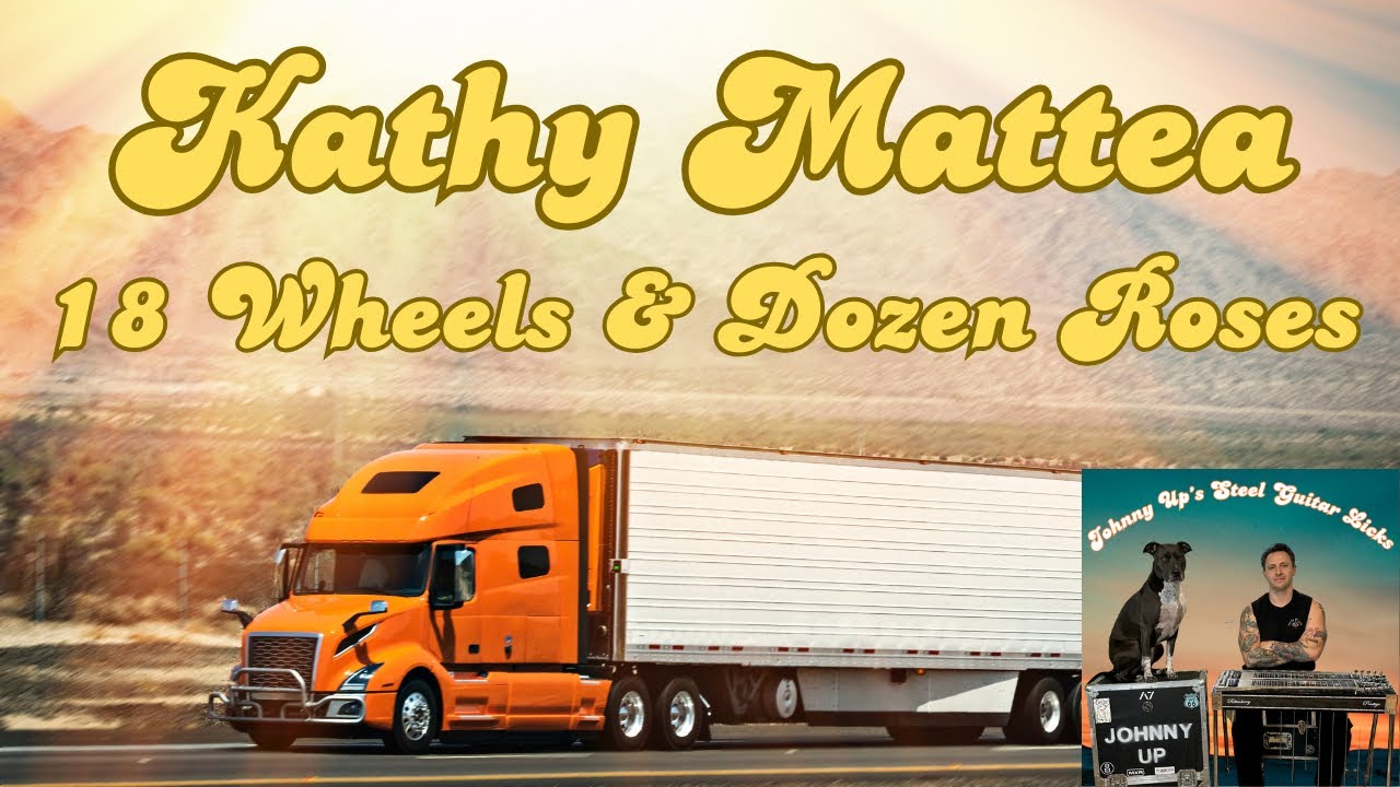 Some more 80s Bruce. Kathy Mattea "18 Wheels" E9 pedal steel lesson ...