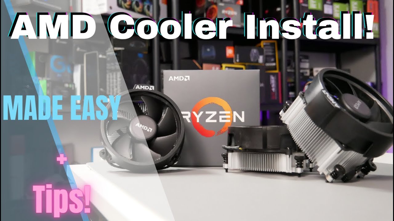 AMD Cooler Install + Tips - YouTube