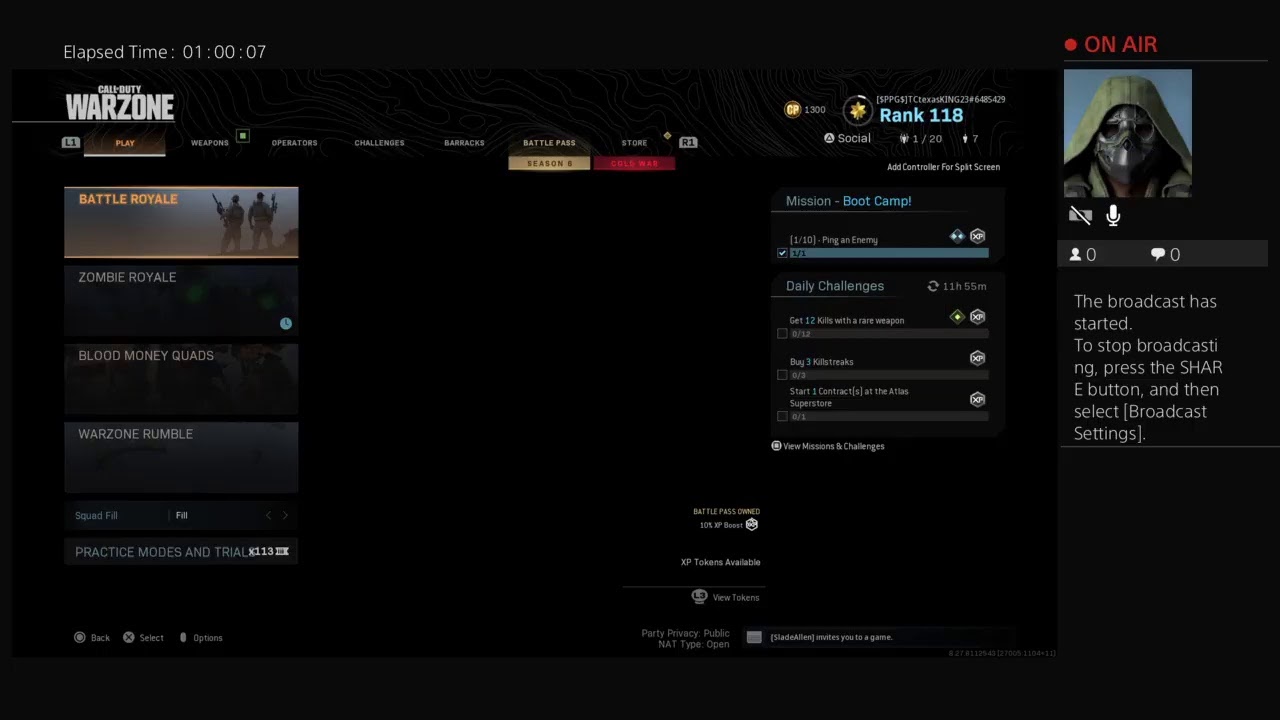 WARZONE!! Monday chill & heal - YouTube