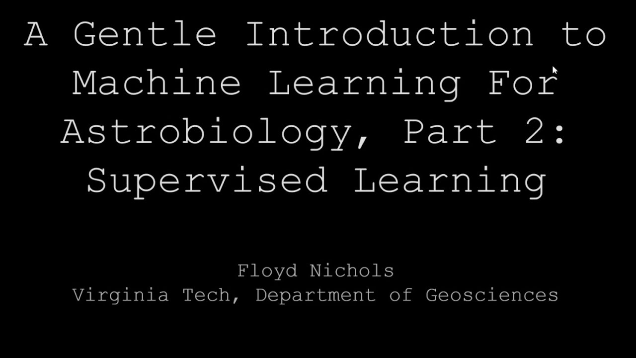 AI/ML Education Series Part 2 - 9/24/24 - YouTube