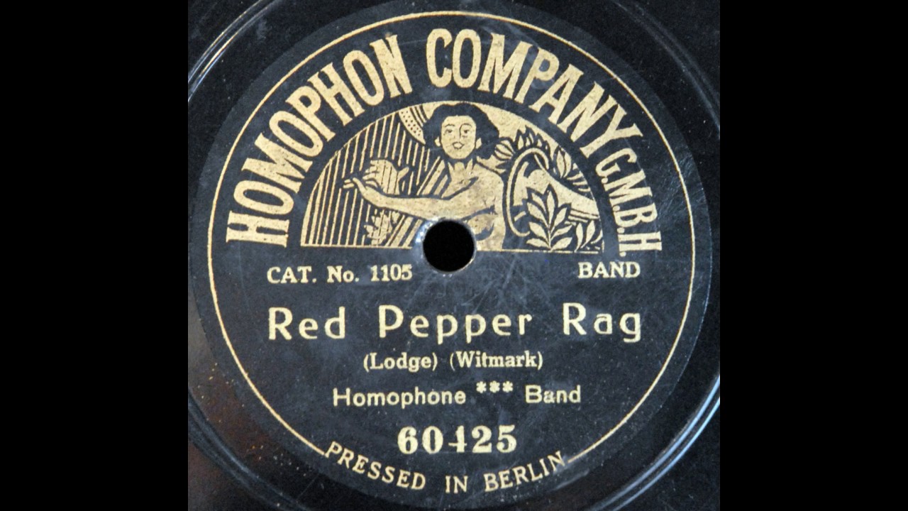 Red Pepper Rag (Homophone Band) - YouTube