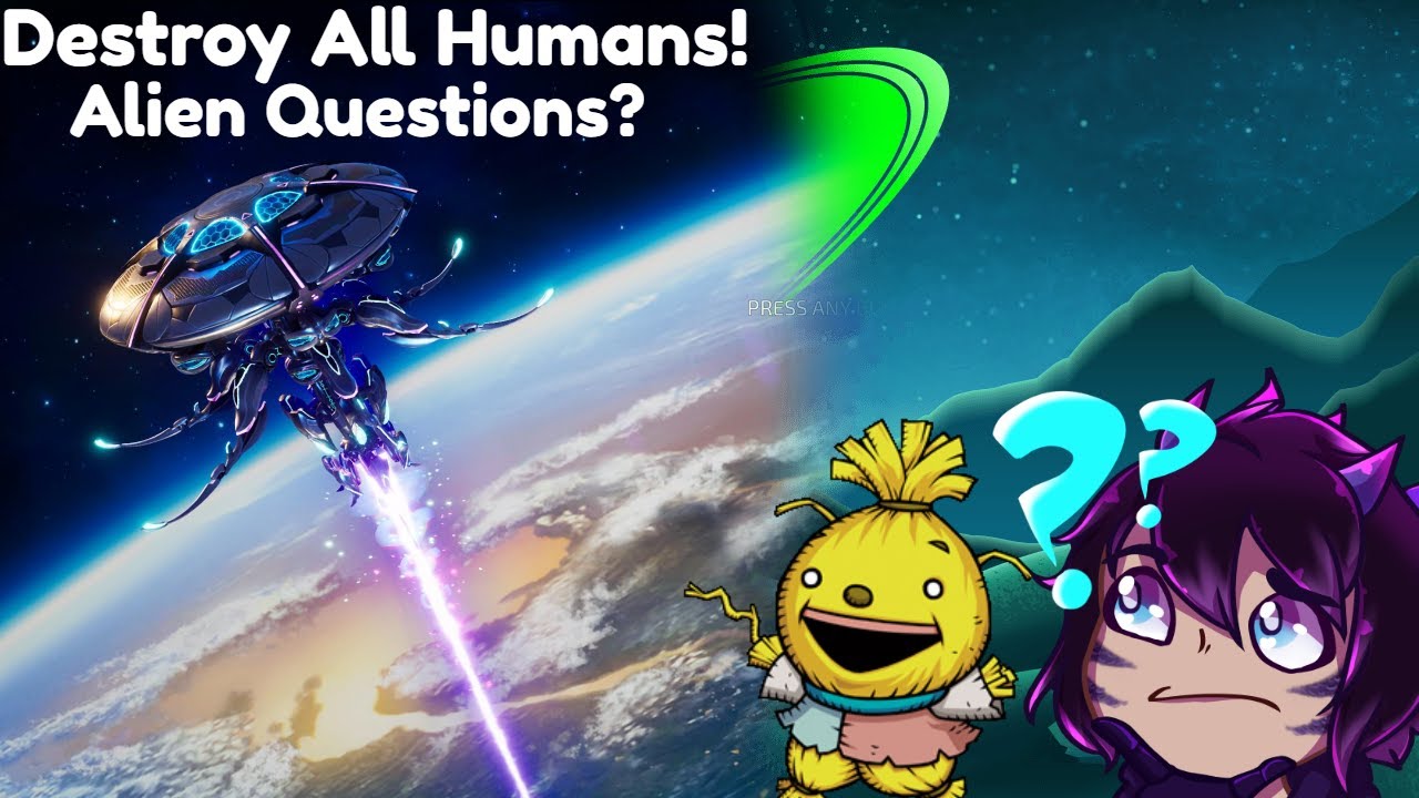 What are your Alien Questions? | Destroy All Humans Remake #8 - YouTube