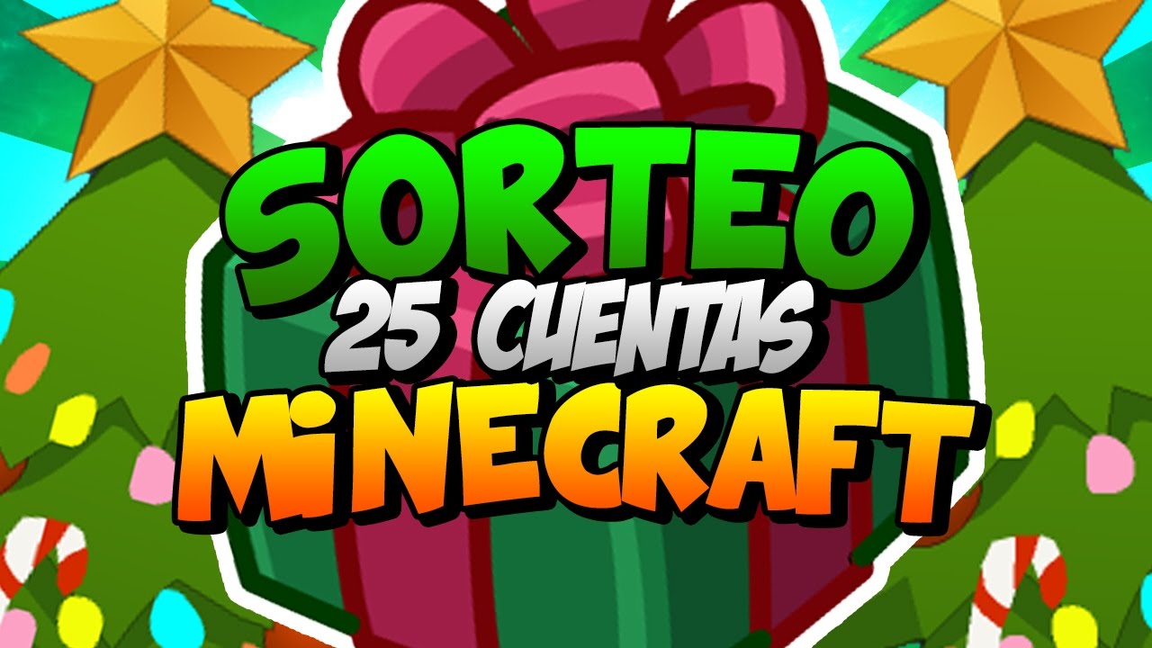 25 CUENTAS DE MINECRAFT DE REGALO! COMO TENER CUENTAS PREMIUM DE ...