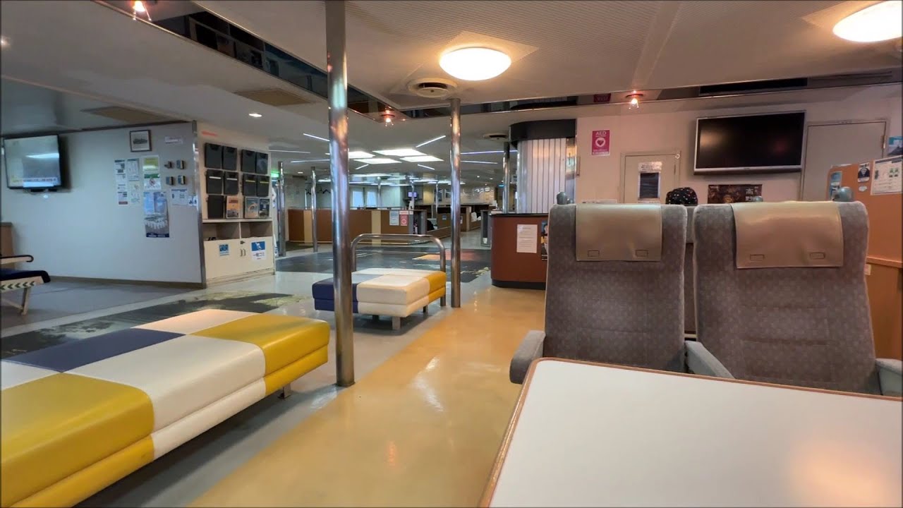 南海フェリー「フェリーかつらぎ」 徳島港～和歌山港 Nankai Ferry "Ferry Katsuragi", Tokushima to ...