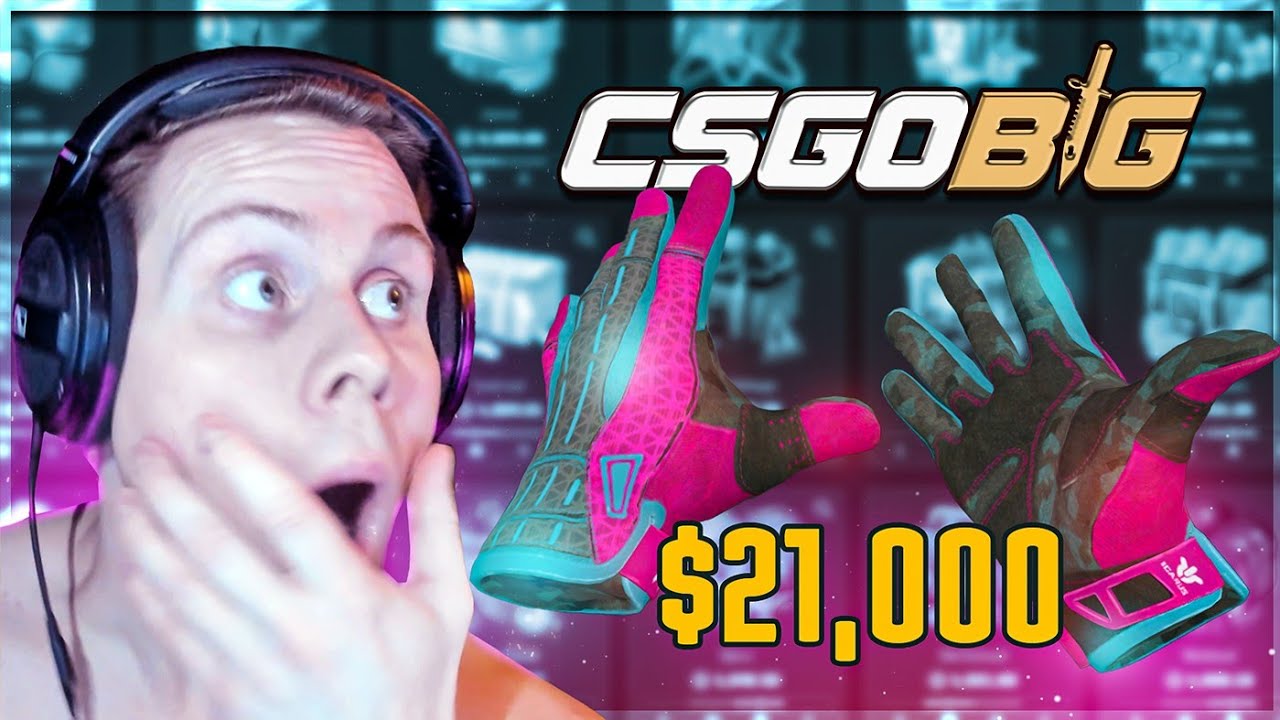THE 21.000 COIN VICE GLOVES PULL?!? (CSGOBig) - YouTube
