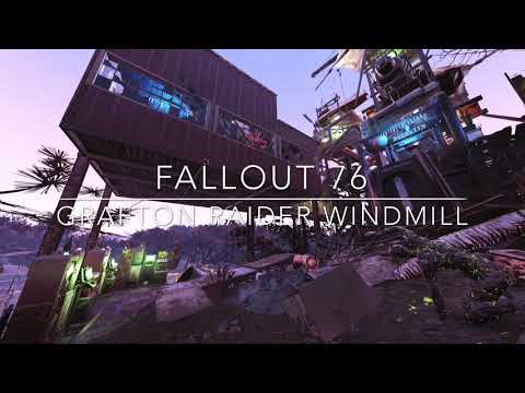 FALLOUT 76 CAMP - Grafton Raider Windmill - YouTube