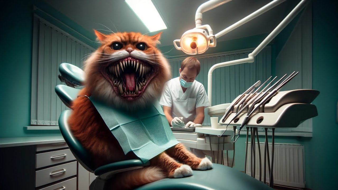 Cat gets cavities from drinking too much Coke #cat - YouTube