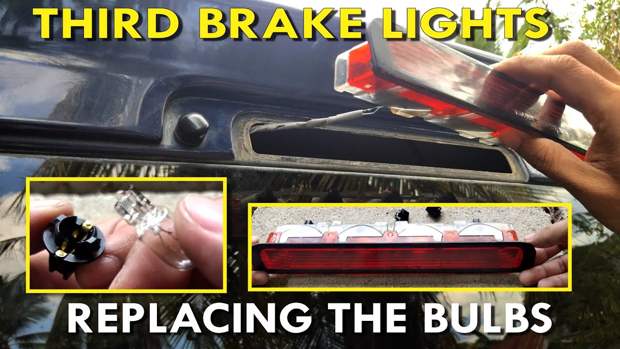 Replacing the Third Brake Light Bulbs - YouTube