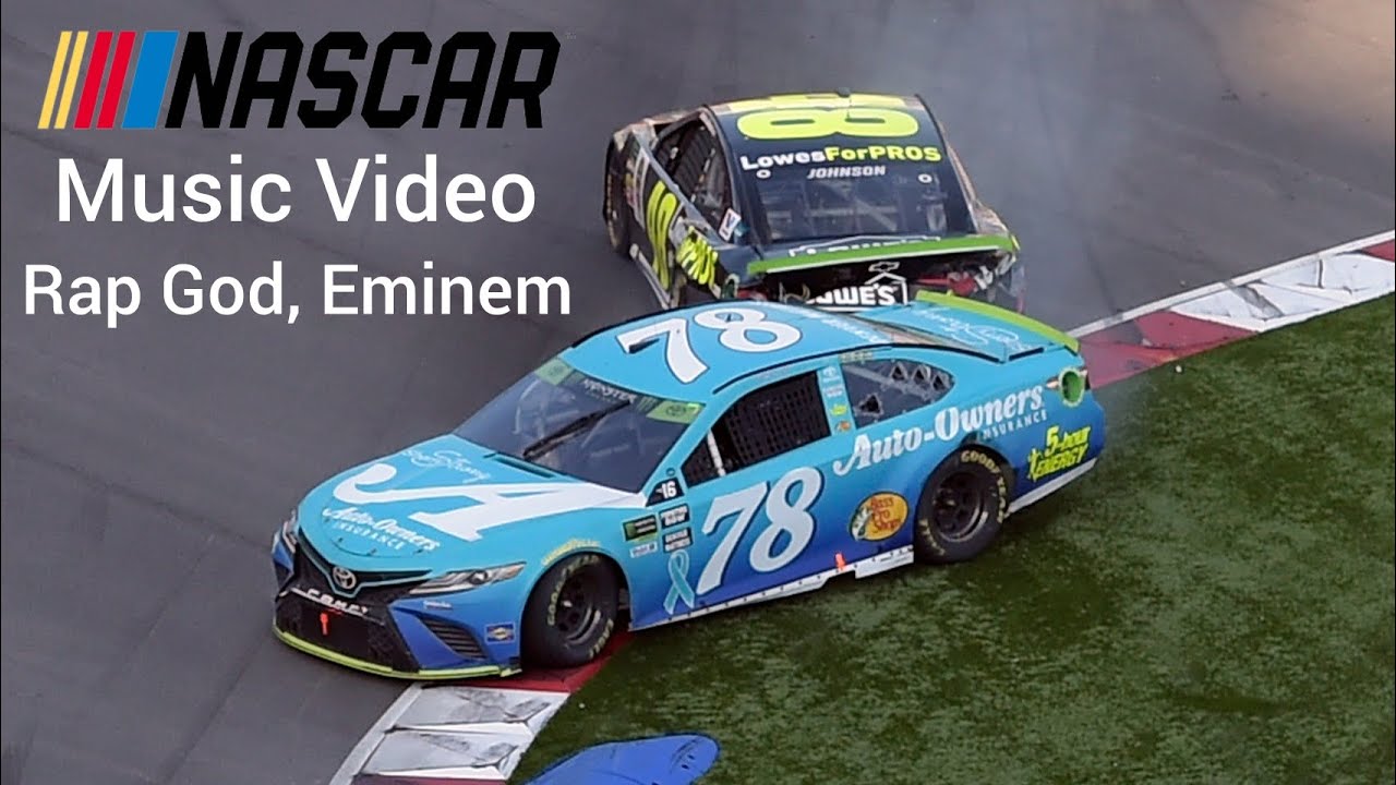 NASCAR Music Video~Rap God - YouTube