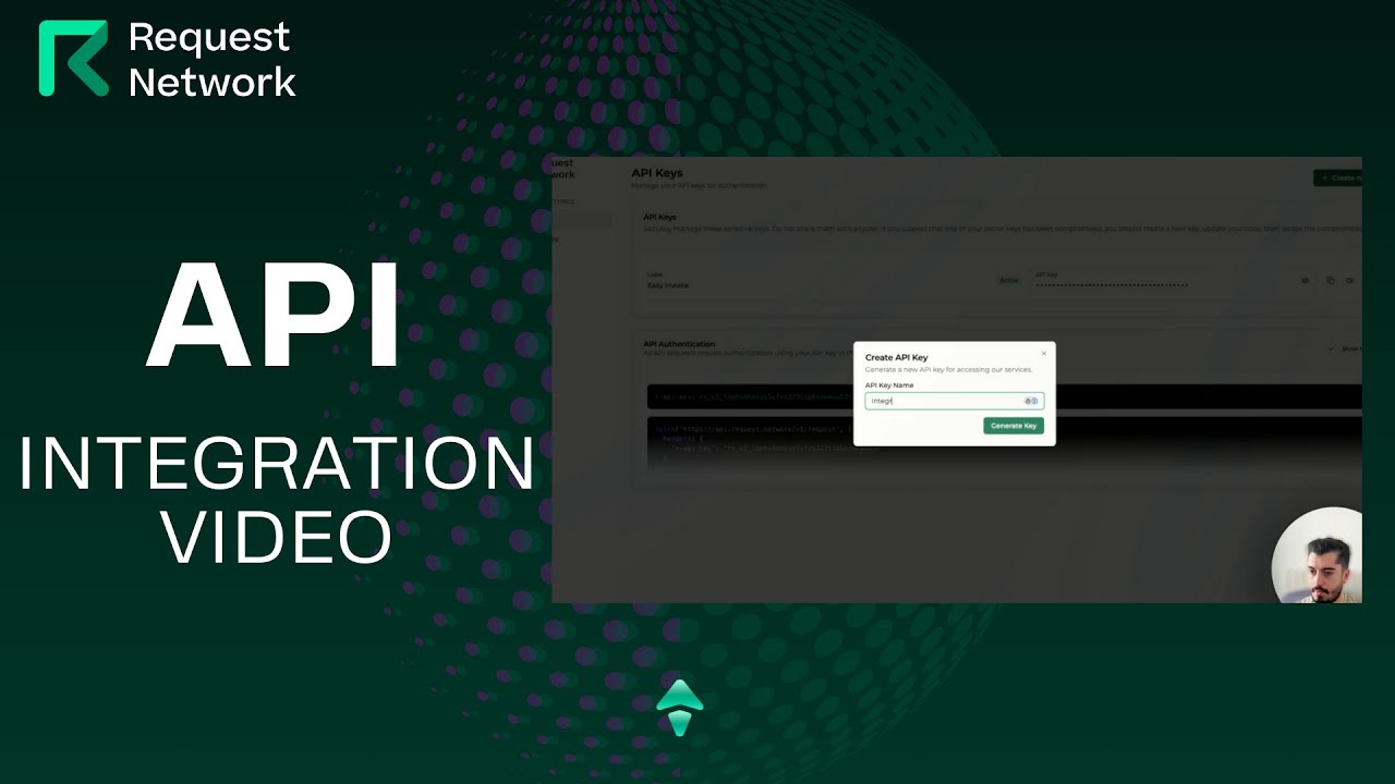 Request Network API - Integration - YouTube