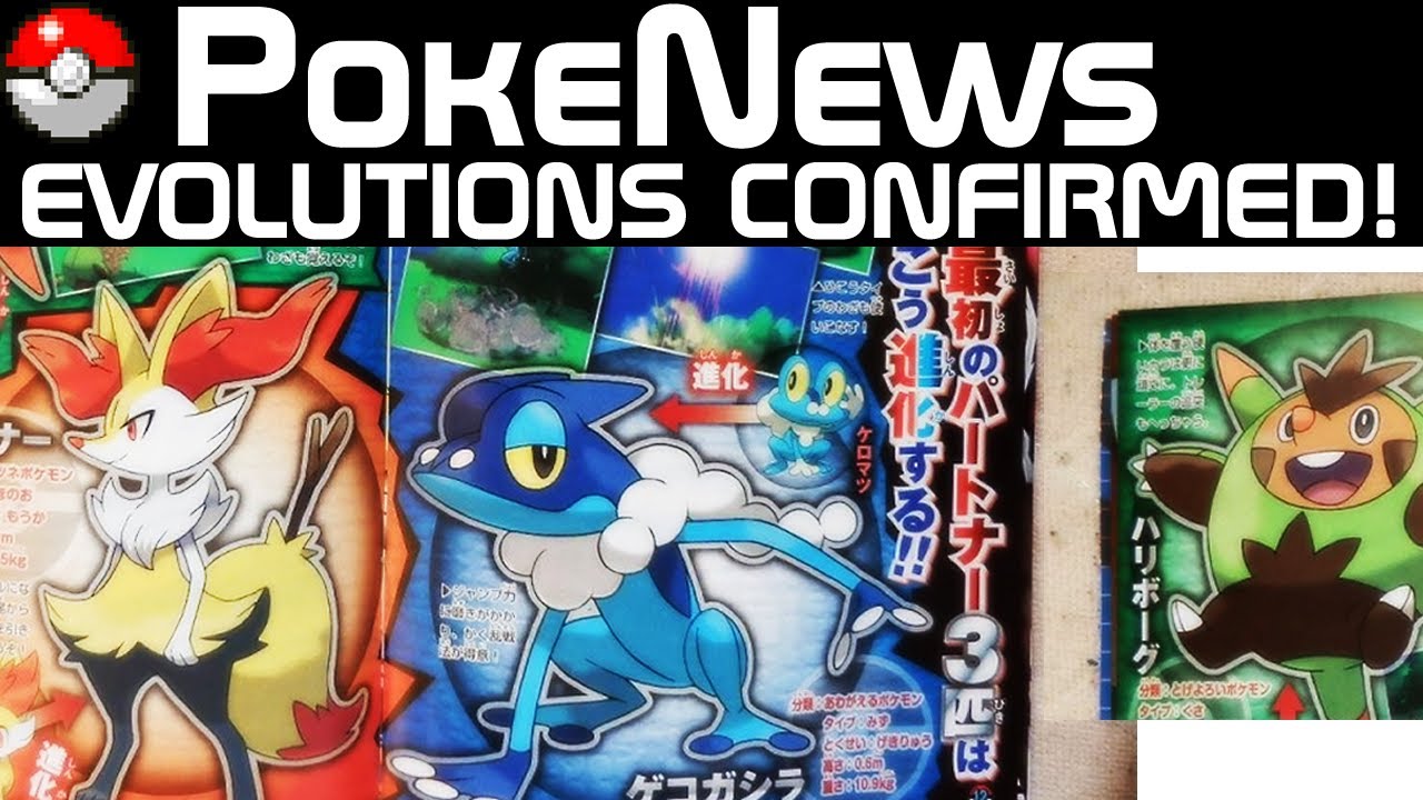 PokeNews - KALOS STARTERS EVOLVE+ Fighting Type MEWTWO - YouTube
