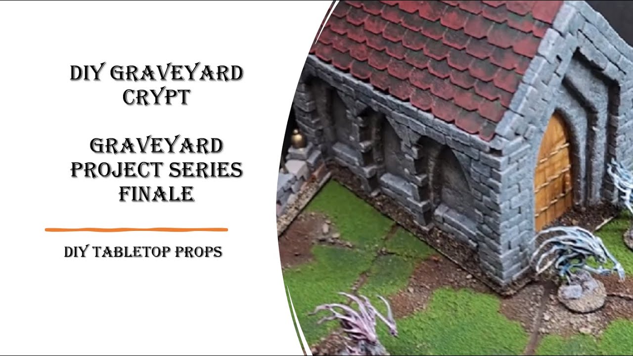 DIY Graveyard Crypt - Build your own spooky resting place! | Graveyard ...
