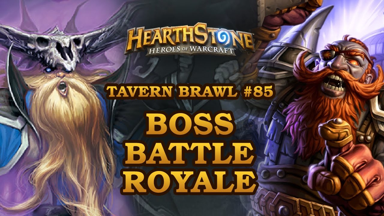 [Hearthstone] Tavern Brawl - Boss Battle Royale - Coren Direbrew - YouTube
