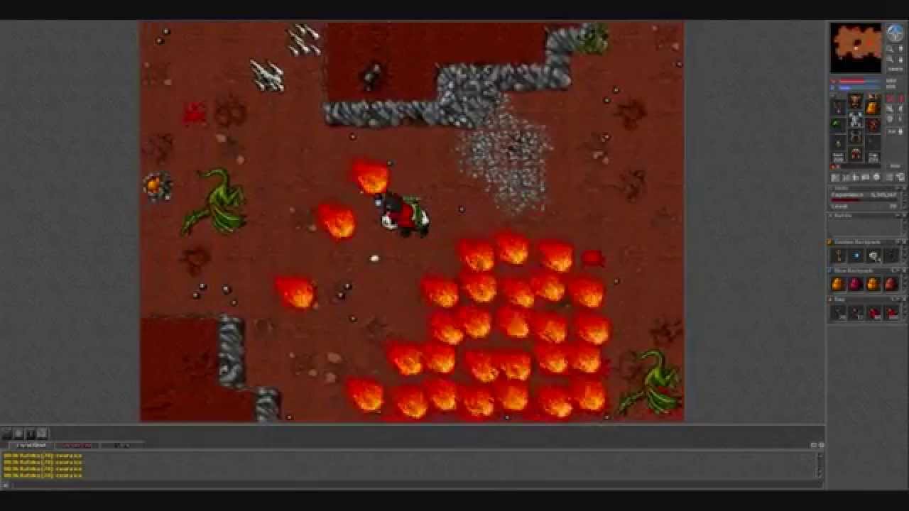Tibia gameplay - Rateku (EK lvl 70) deeper Fibula quest solo - YouTube