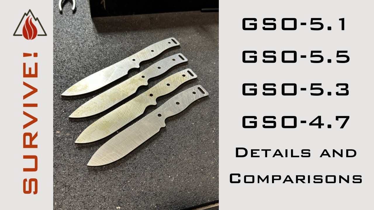 Quick Comparison of the GSO-5.1, GSO-4.7, GSO-5.3, and GSO-5.5. - YouTube