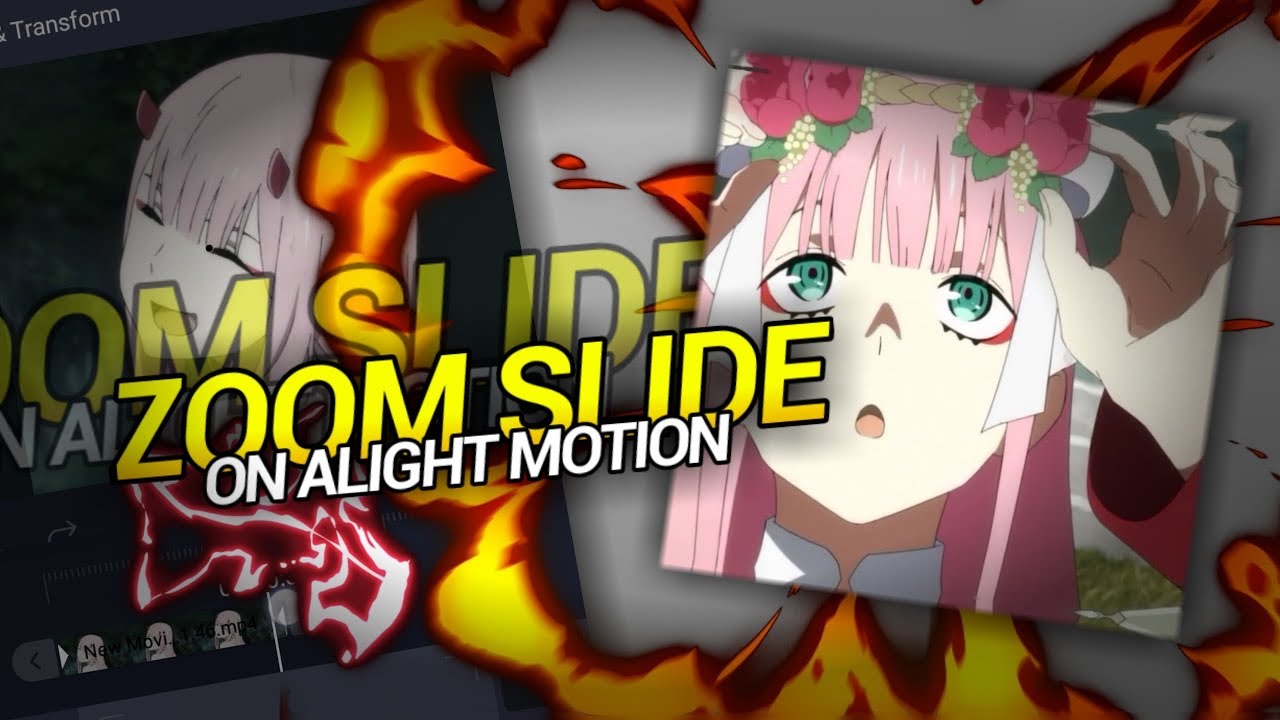 ZOOM SLIDE ON ALIGHT MOTION TUTORIAL | ALIGHT MOTION TUTORIAL - YouTube