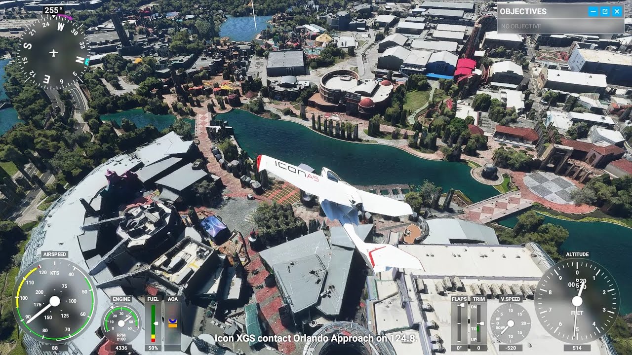 Microsoft Flight Simulator - Universal Studios Florida - YouTube