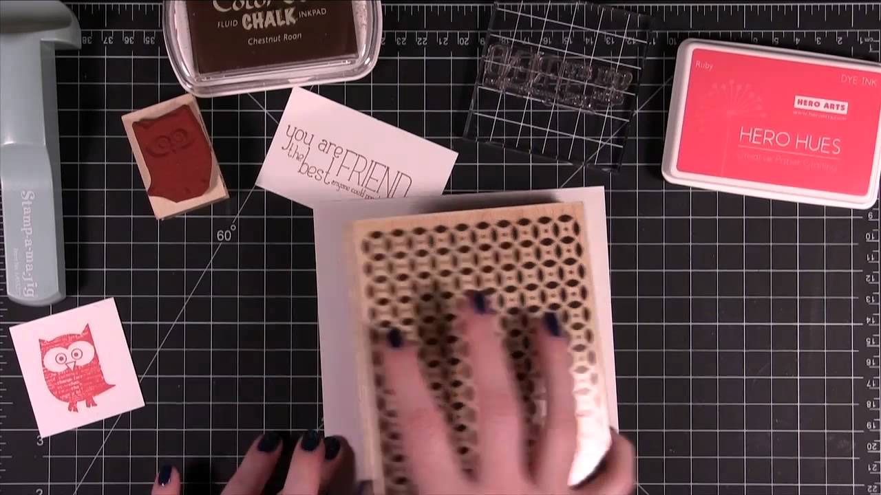 Card Making and Paper Crafting How To - Getting a Great Stamped Image ...