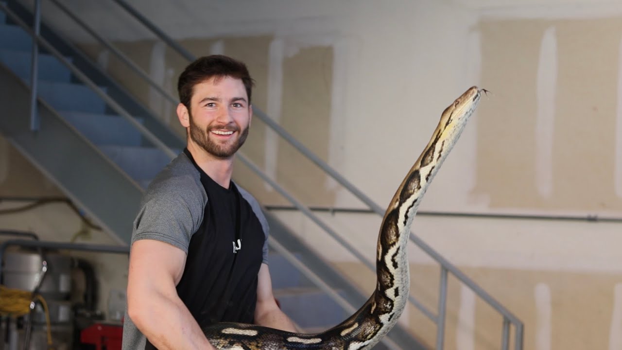 My 15 foot python made a HUGE mess!! - YouTube