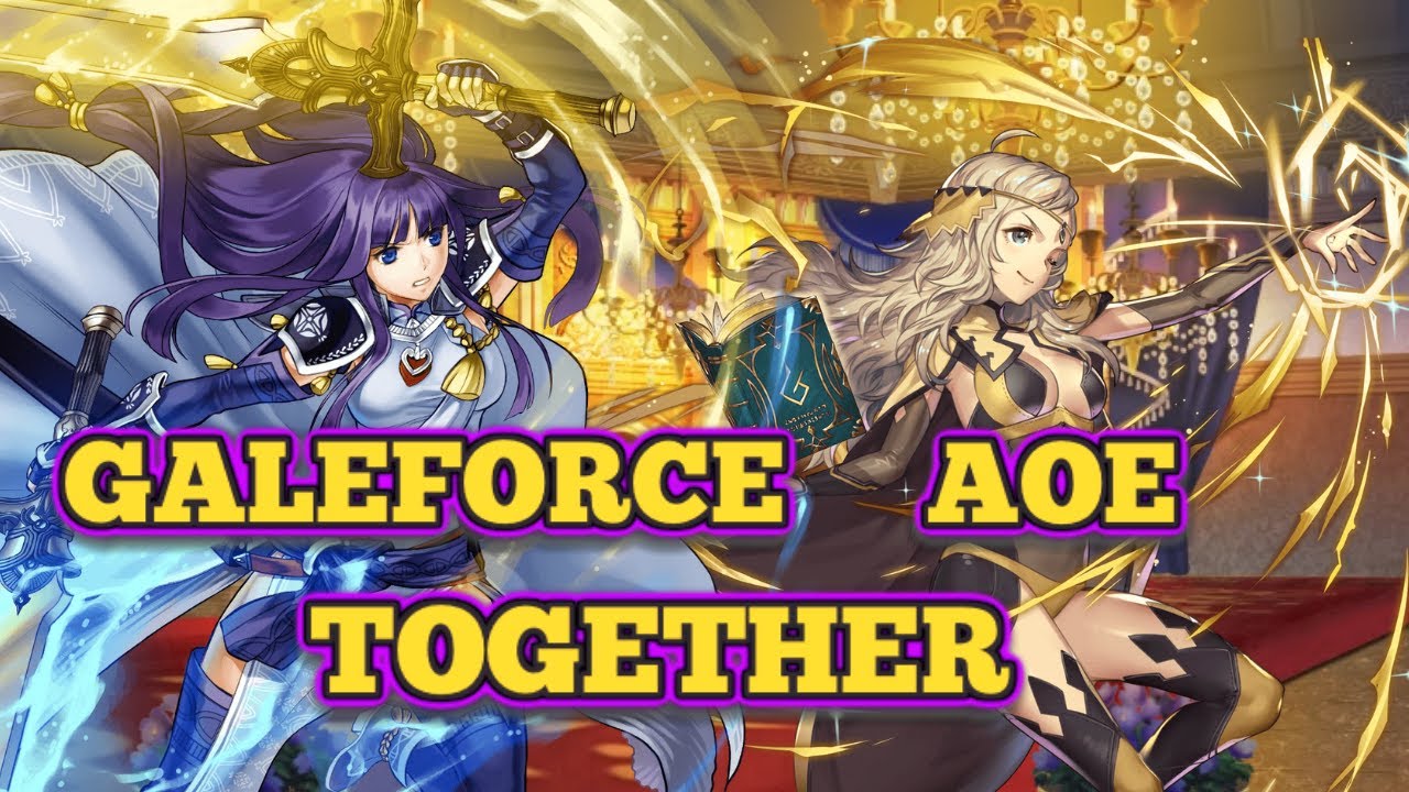 FEH : AR Offense - Galeforce Altina With... Ophelia? - YouTube