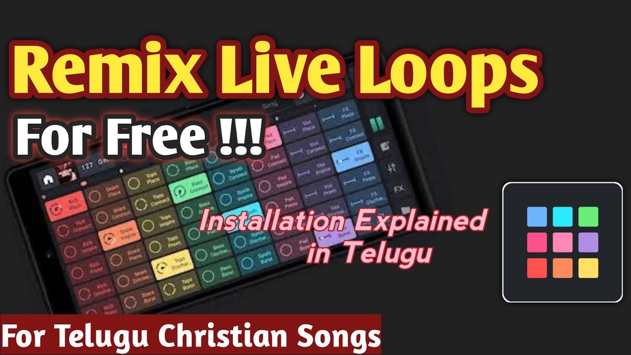 Remix Live App - Loops for Free !! || Installation Procces Explained in ...