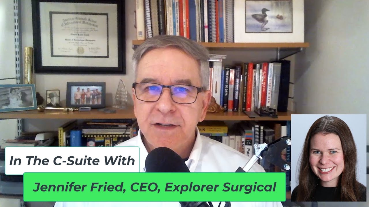 Episode 42 – In the C-Suite with Jennifer Fried, CEO, ExplORer Surgical ...