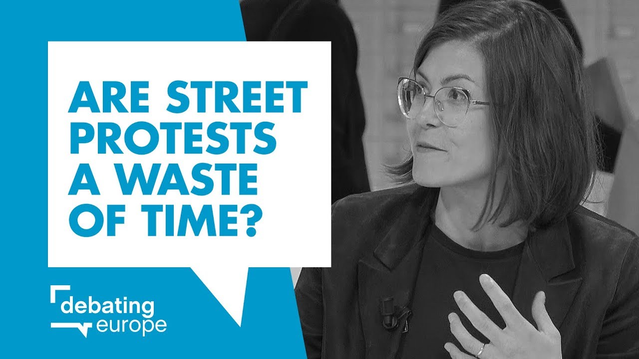 Laura Brems - Are street protests a waste of time? - YouTube