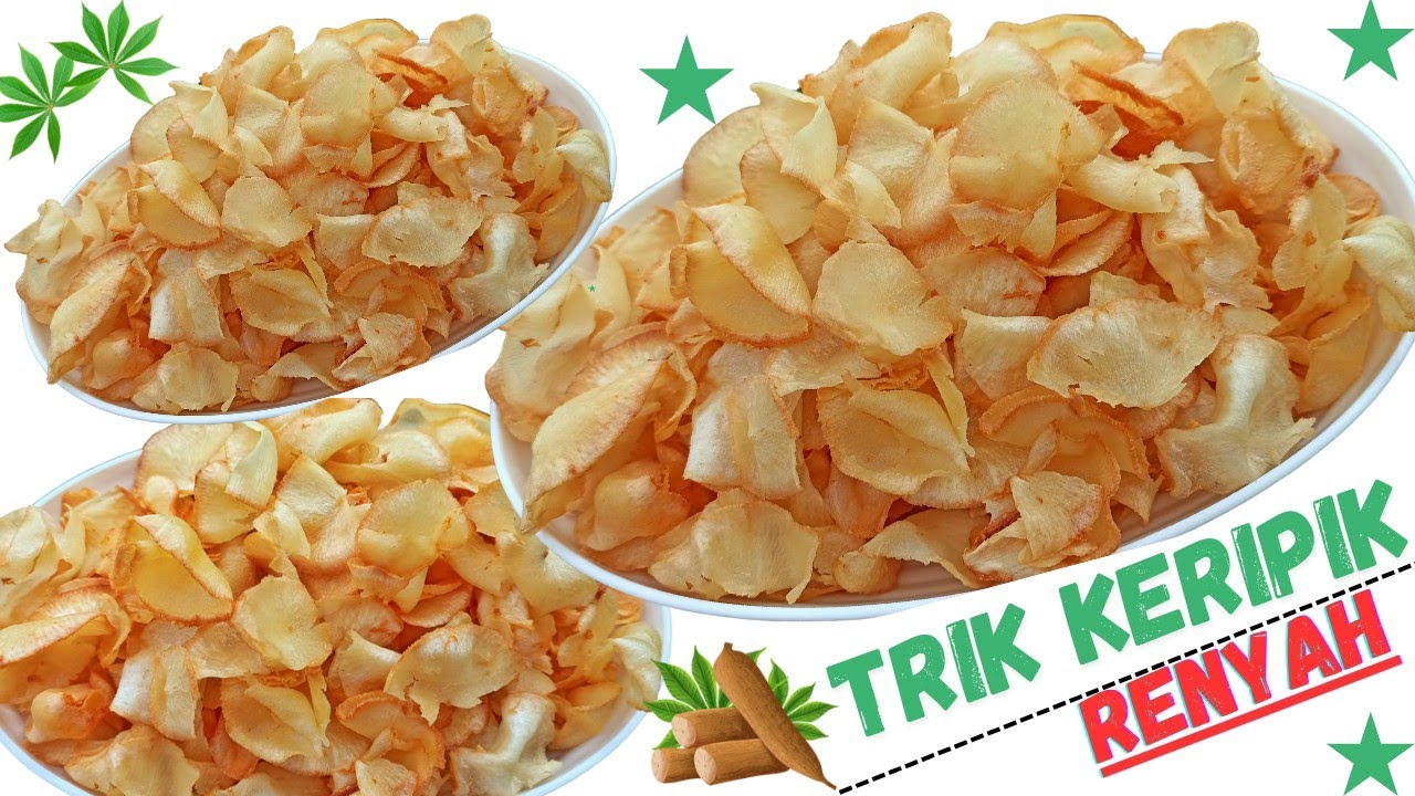 CARA MEMBUAT KERIPIK SINGKONG REBUS, RENYAH TAHAN LAMA - YouTube