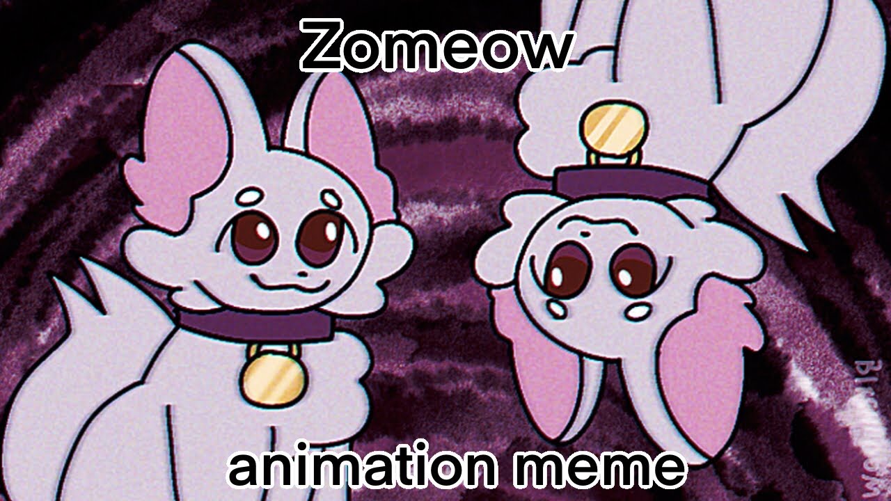 Zomeow - Animation Meme - Flipaclip - (tw horror) - YouTube