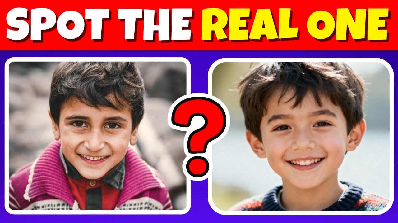 Spot the Real vs Fake in 5 Seconds! | AI vs REAL Quiz 🤖🔥🤯 | Mind Games ...