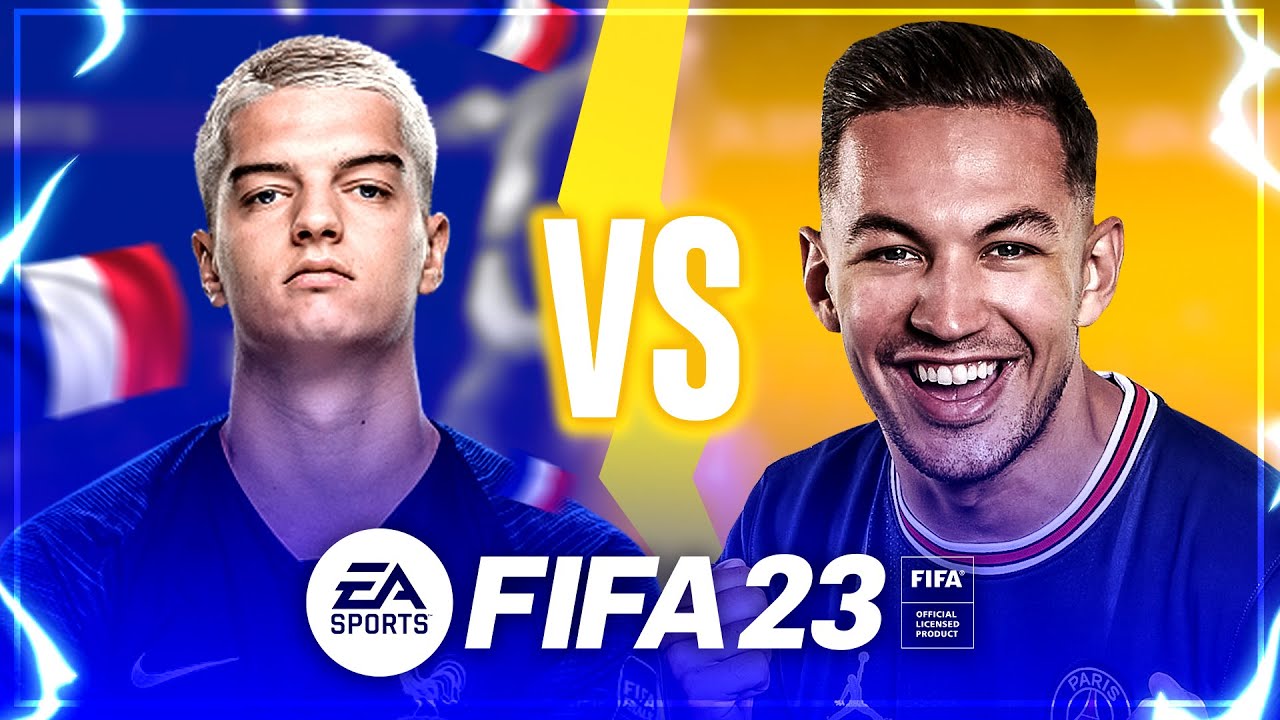 J'AFFRONTE LE CHAMPION DE FRANCE SUR FIFA 23 ! - YouTube