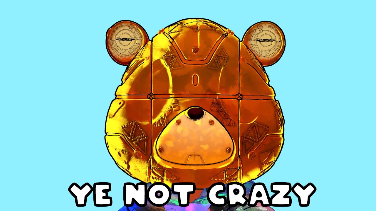 YE NOT CRAZY fan animated visual wip - YouTube