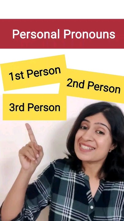 Personal pronouns | 1st, 2nd, 3rd person pronouns | #englishgrammar # ...